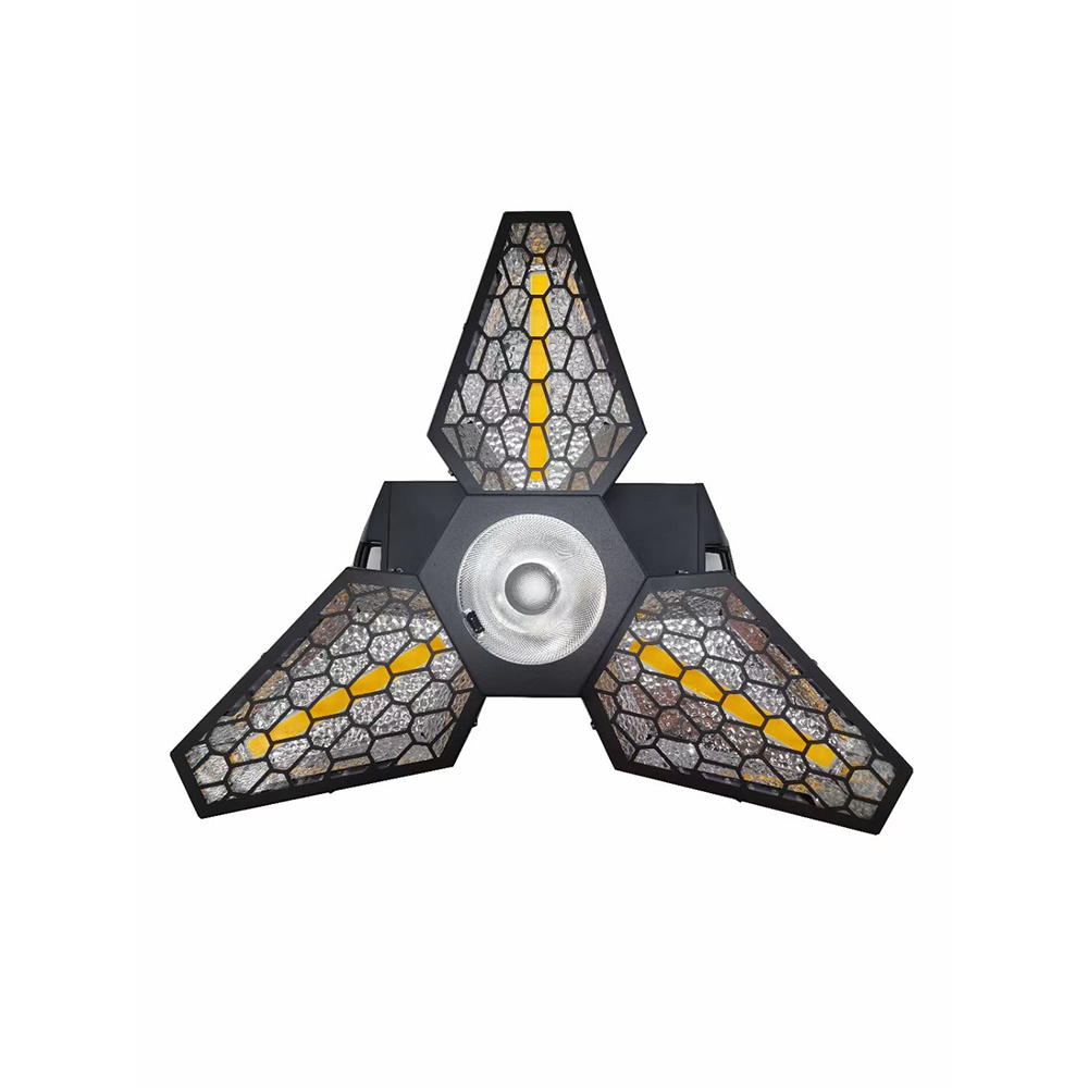 KR10 250W RGB 3-IN-1 Maple Leaf Led Infinitely Rotating Retro Stage li ...
